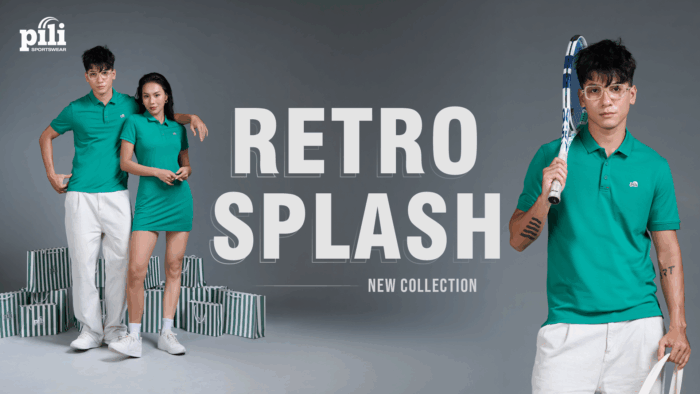 RETRO SPLASH - PILI Thương hiệu thời trang thể thao